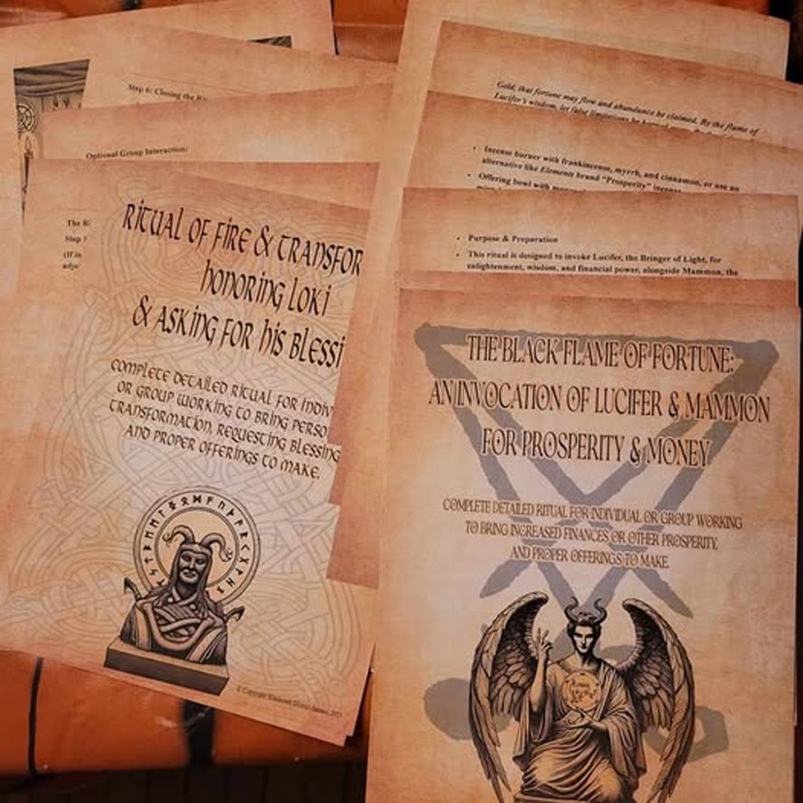 Loki Ritual of Fire and Transformation | Art on You, LLC DBA Witchcraft ...